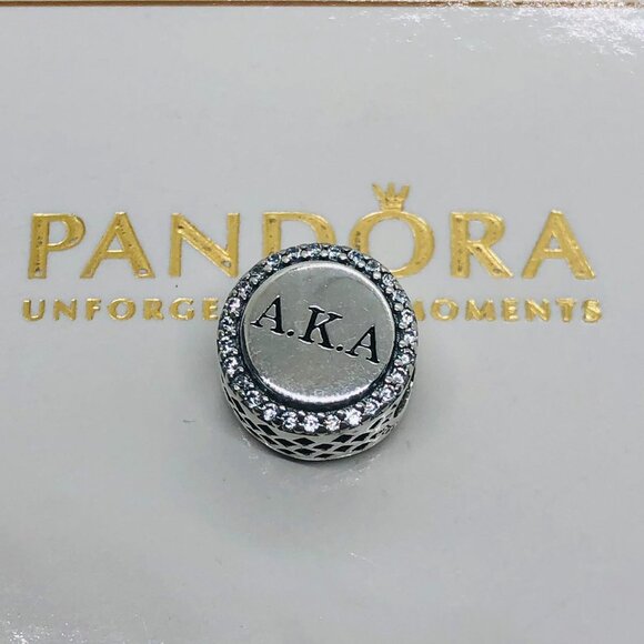 Pandora | Jewelry | Pandora Aka Charm Alpha Kappa Alpha Sorority Bead ...